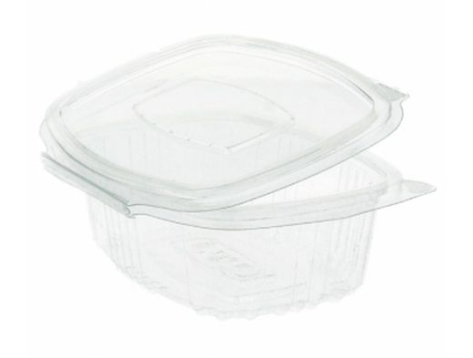Envase Plastico con Tapa Bisagra. PET. (No microndable) 100 Unidades — CleanBCN